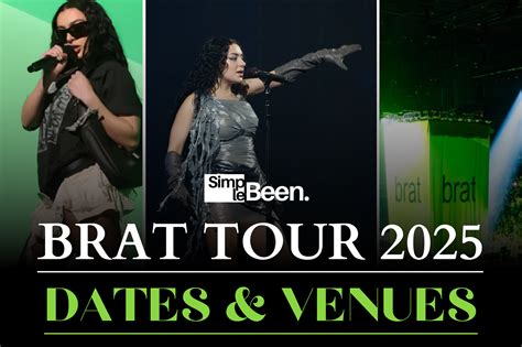 Brat Tour 2025 Official Dates And Ticket Details