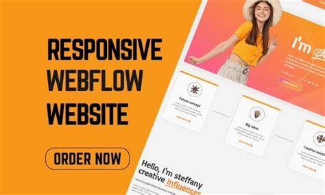 Design Redesign Or Develop Dynamic Webflow Responsive Website By Web