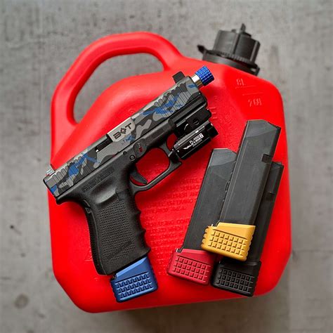 Glock 19 Utvidet Klips Stl Datei Airsoft Replica Glock 19 Glock 23 Gen