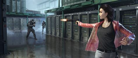 Wallpaper Neuromancer Cyberpunk 5470x2311 X256 1583347 Hd