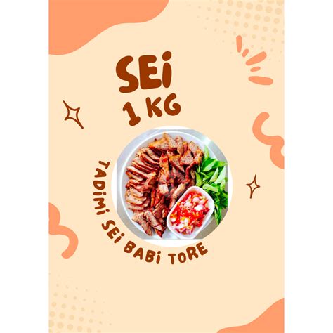 Jual Daging Babi Sei Asap 1kg Shopee Indonesia