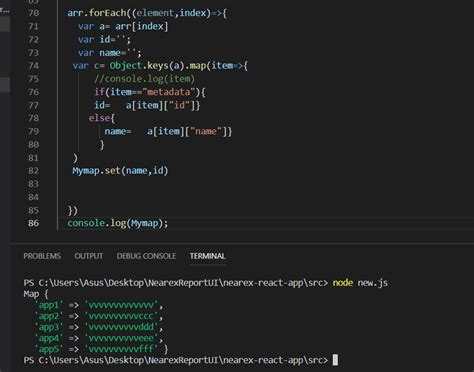 Javascript Loop Through Json And Fetch Specific Values In Nodejs Stack Overflow