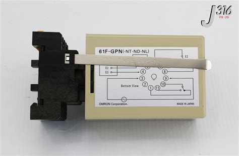 20735 Omron Floatless Level Switch 61f Gpn Nt Nd Nl 61f Gp N