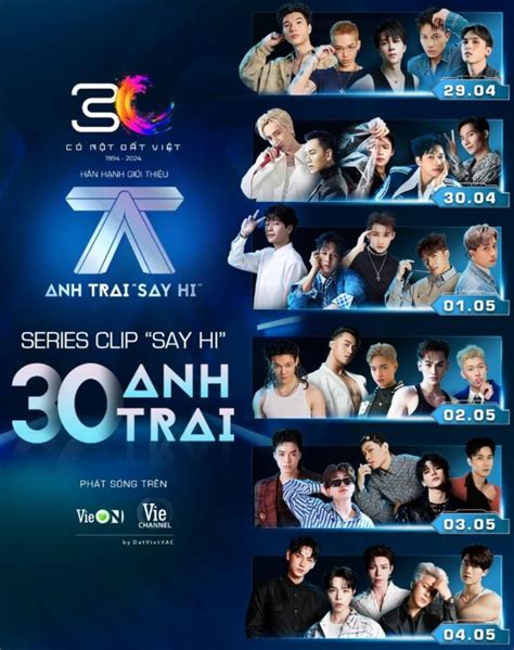 Anh Trai Say Hi hội tụ loạt tên t uổi cực hot vì sao lại có 30 thí sinh