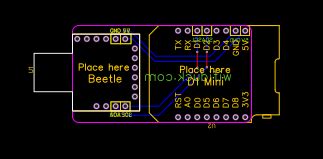 DIY WiFi Duck CJMCU Beetle Wemos D Mini OSHWLab
