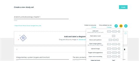 Quizlets Keyboard Shortcut For Adding A New Flashcard Is Ctrl Shift