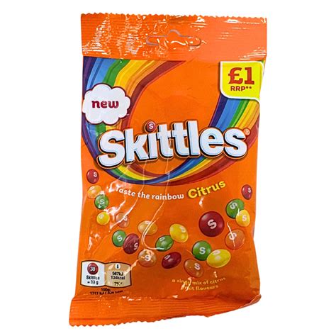 Skittles Citrus 136g Uk