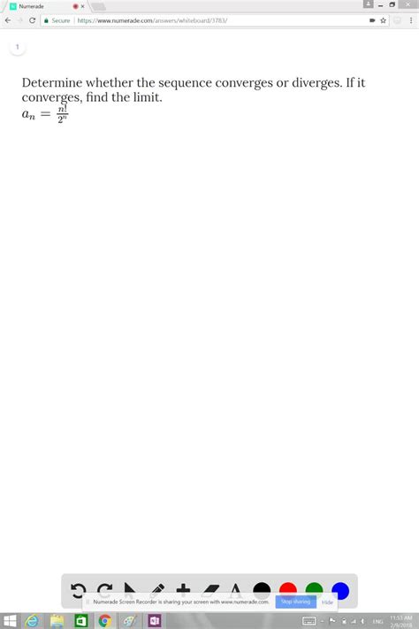 Solveddetermine Whether The Sequence Converges Or Diverges If It