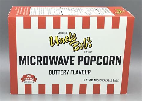 Uncle Bobs Microwave Popcorn Troyers Spices