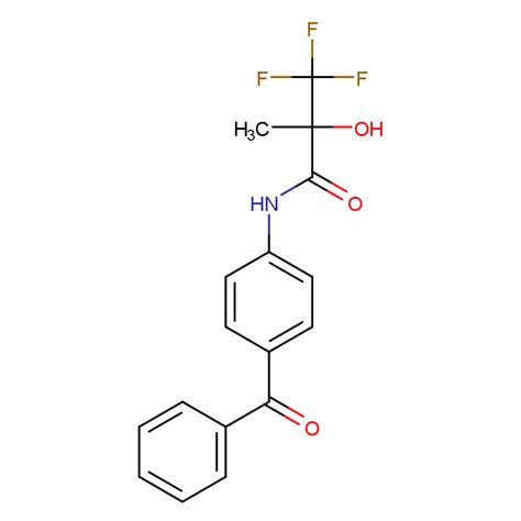 Propanamide N 4 Benzoylphenyl 3 3 3 Trifluoro 2 Hydroxy 2 Methyl 2s 147696 46 6 Wiki