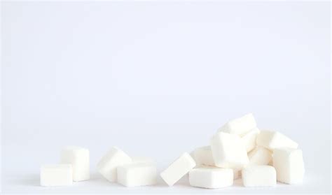 Sugar Cubes As Background Premium Photo
