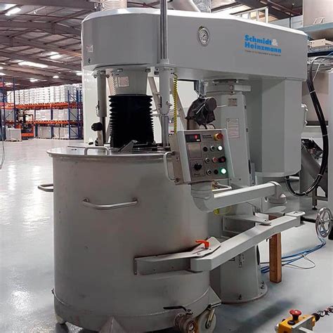 Vacuum Dispersion System Schmidt And Heinzmann Gmbh And Co Kg Dust Liquids Resin