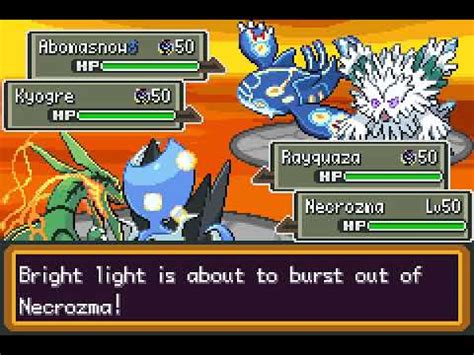 Pokemon Unbound Mega Evolution Youtube