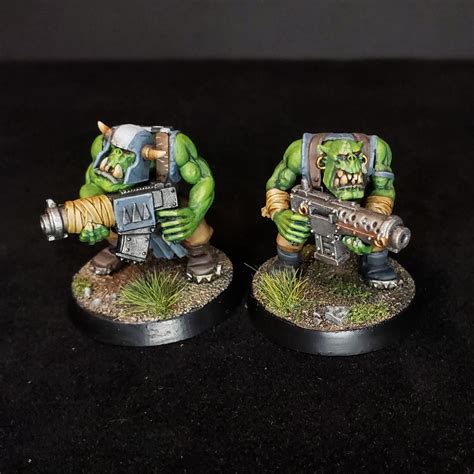 Ork Shoota Boys Ready For The Mob