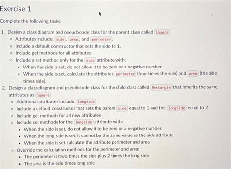 Exercise Complete The Following Tasks Design A Chegg Com