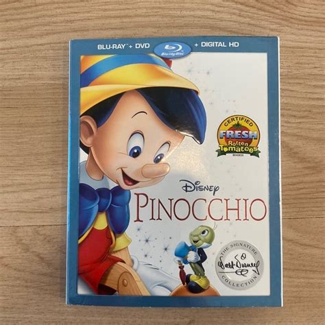 Disney Media New Pinocchio Blu Ray Dvd Digital Hd Poshmark