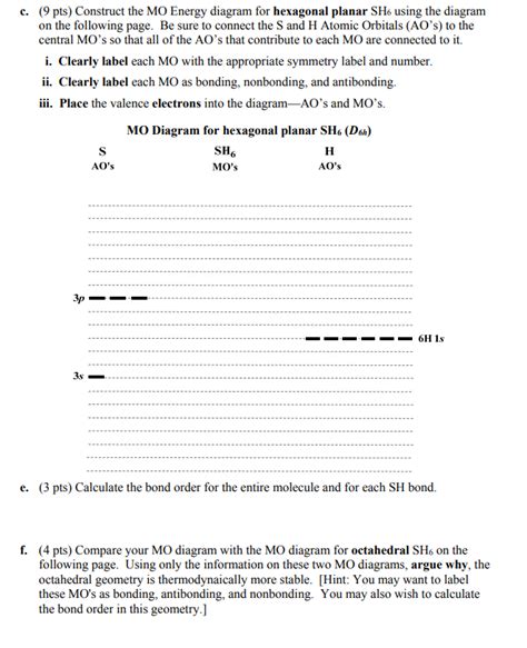 7 24 Pts Consider The Hypothetical Hexagonal