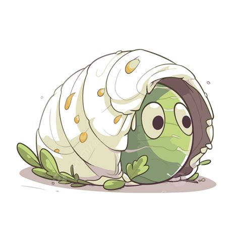 Cocon Clipart Cute Kokosnuss Maskottchen Frisches Obst Und