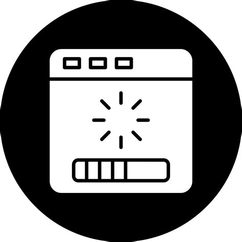 Web Loading Vector Icon Style Vector Art At Vecteezy