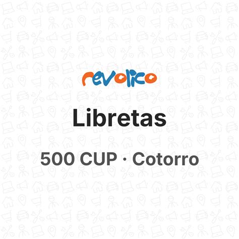 Libretas En Cotorro La Habana Cuba Revolico