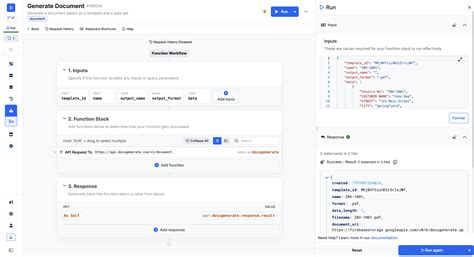 Automate Document Generation With Xano Docugenerate