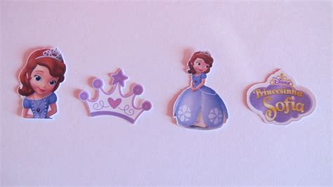 Toppers Princesa Sofia Elo7 Produtos Especiais