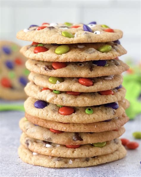 Spooky Halloween Candy Mandm Monster Cookies Mimi Copy Me That