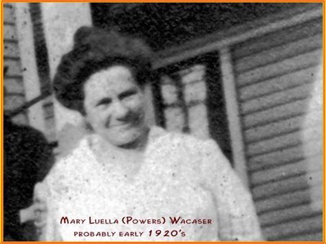 Mary Luella “lula” Powers Wacaser 1875 1938 Find A Grave Memorial