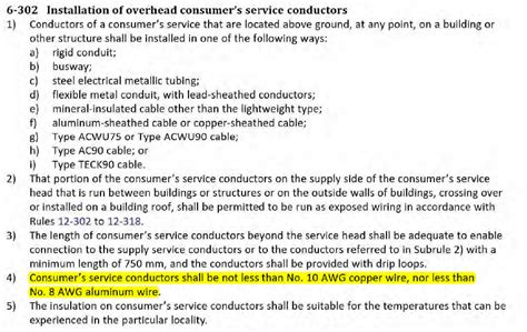 Solved State The Cec Rule Canadian Electrical Code Number For The