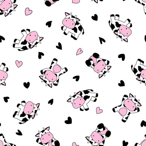 12843 Cute Cow Pattern Stock Vectors And Vector Art Shutterstock