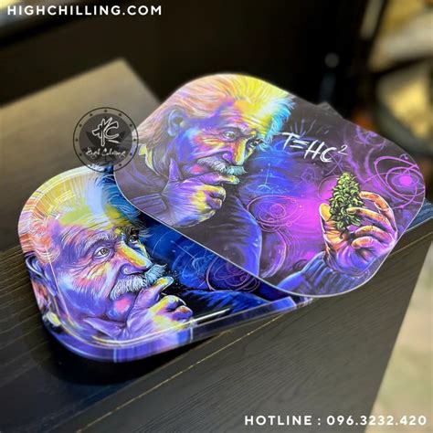 Khay Đựng Albert Einster Kèm Nắp Đậy 18cm High Chilling