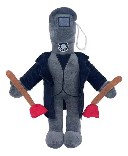 Camaraman Con Destapacaños Peluche Skibidi Toilet Cuotas Sin Interés