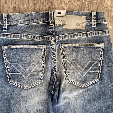 New With Tags Bke Buckle Aiden Jeans Mens 30l Depop