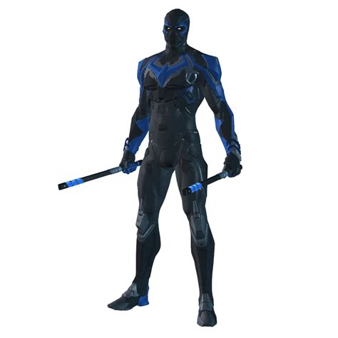 Nightwing Metal By Lonelyomega On Deviantart