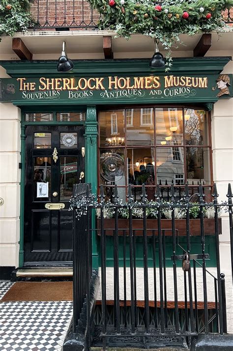 Sherlock Holmes Museum No Shit Sherlock Its Real A Well Read
