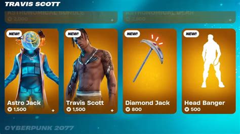 Travis Scott Skin Return Date In Fortnite Item Shop Is Travis Scott