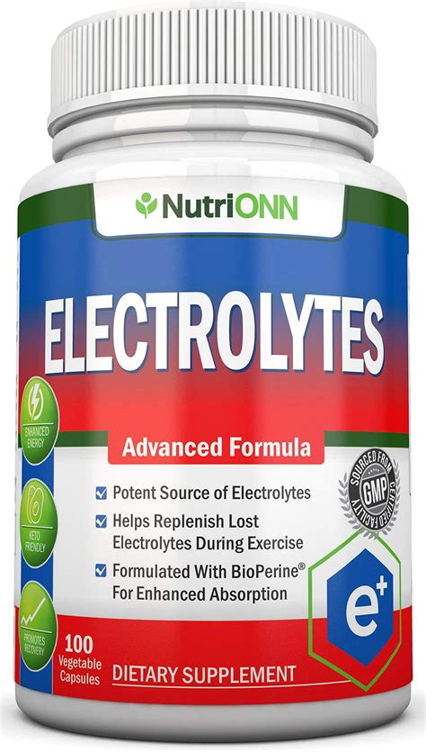 Advanced Electrolyte Pills 240 Capsules Salt Pills With
