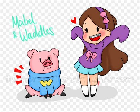 Gravity Falls Sweater For Orig07 Cute Waddles Gravity Falls Clipart