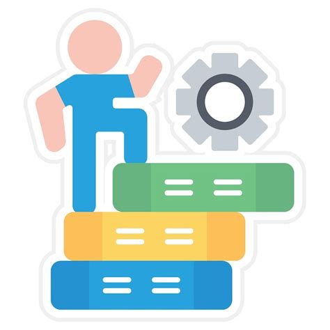 Premium Vector Academic Progress Flat Illustration