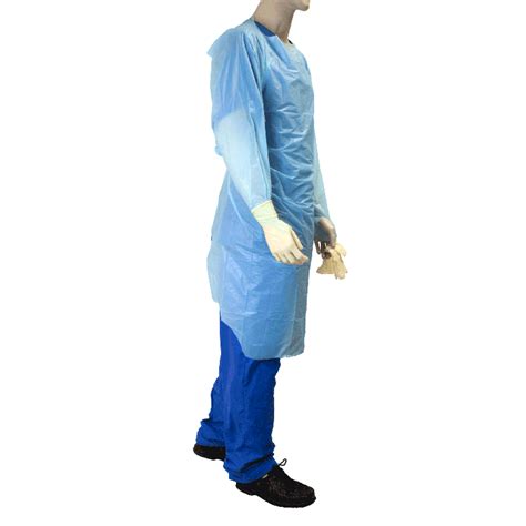 Cpe Thumb Loop Isolation Gown Dynarex Corporation