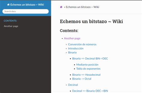 Restructuredtext Indexrst Build Just Only Links Of The Rest Of Pages
