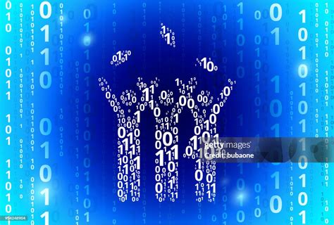 Graduation Binary Code Blue Vector Pattern Background High Res Vector Graphic Getty Images