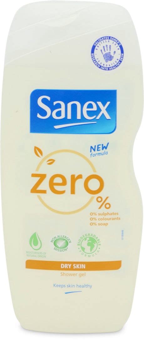 Sanex Zero Dry Skin Shower Gel 250ml Medino
