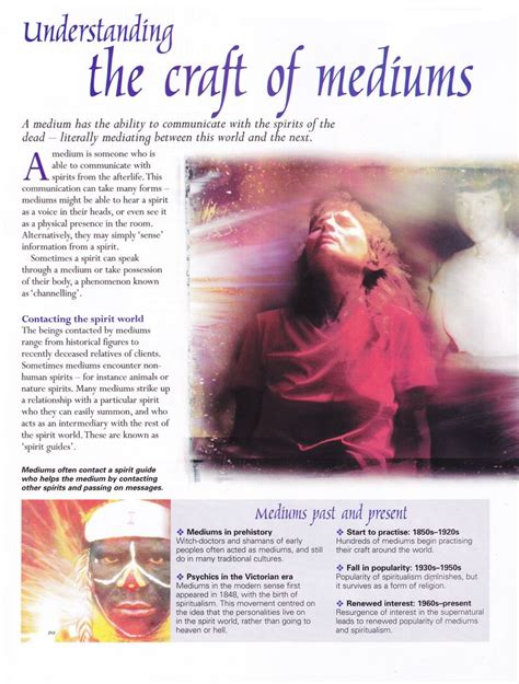 The Craft Of Mediums Psychic Development Psychic Book Of Shadows