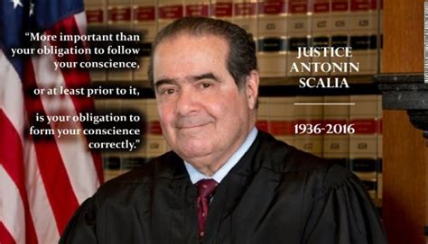 Something To Think About From Justice Antonin Scalia