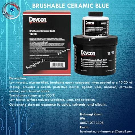 Jual Devcon 11765 Brushable Ceramic Blue Jakarta Barat Bumakmur Ps