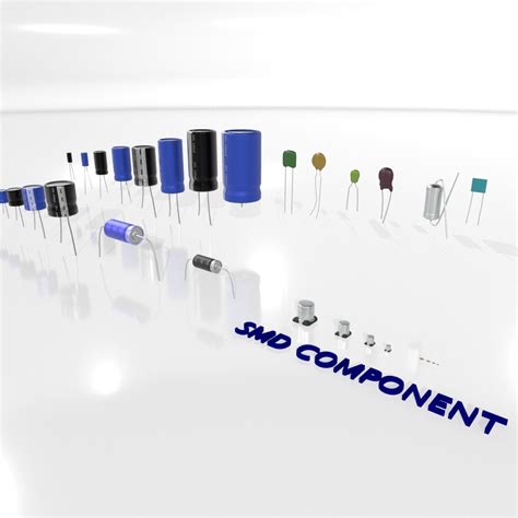 3d Capacitor Turbosquid 2191421