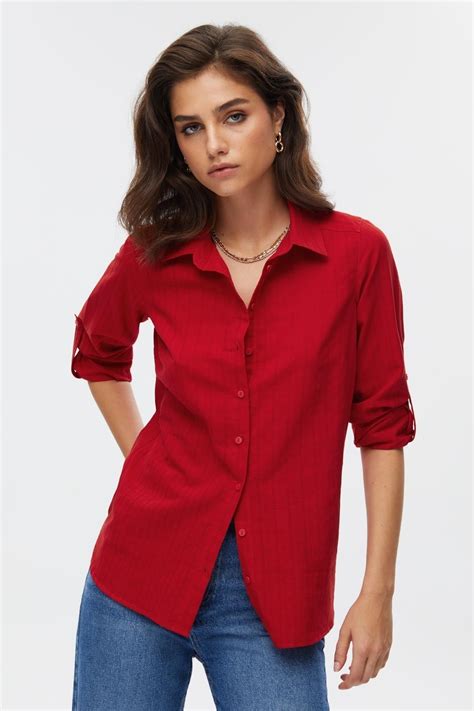 Stella Pulvis Baskılı Pamuklu Gömlek Fiyatı Yorumları Trendyol