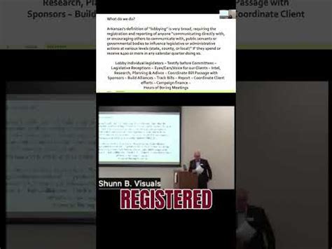 Understanding Lobbying: Demystifying the Role of Lobbyists - YouTube