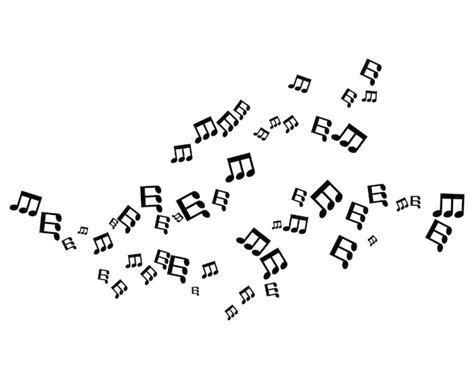 Premium Vector Music Note Vector Illustration Design